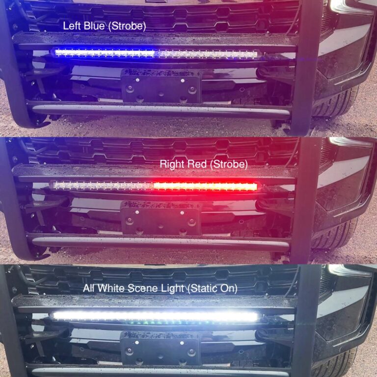 22 Inch – 100 Watt Slim Strobe Scene LED Light Bar – Strobe Lux